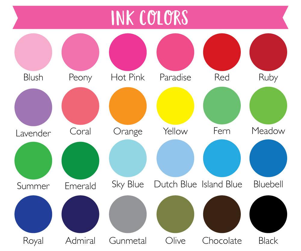 Abbott Modern Enclosure Card | The Monogram Merchant